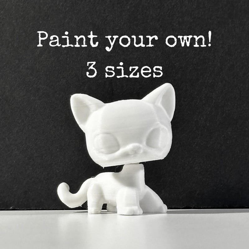 Lps shorthair cat - Etsy Polska