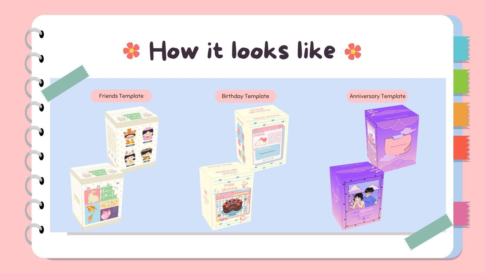 Blind Box Template - Etsy