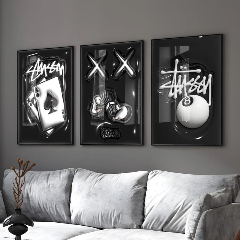 Cool Anime Wall Art - Etsy