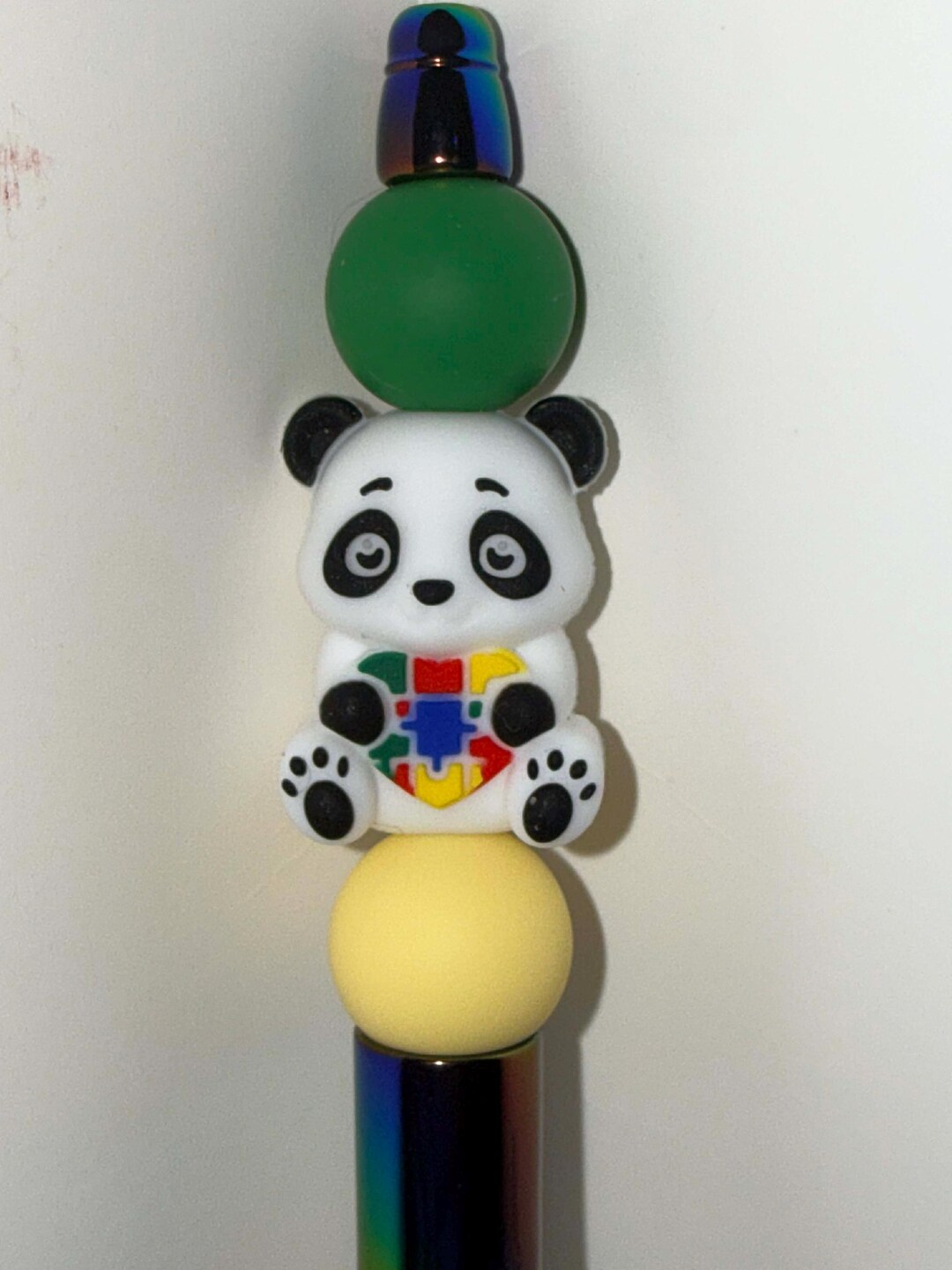 Courage the Autistic Panda Bear Writing Pen - Etsy