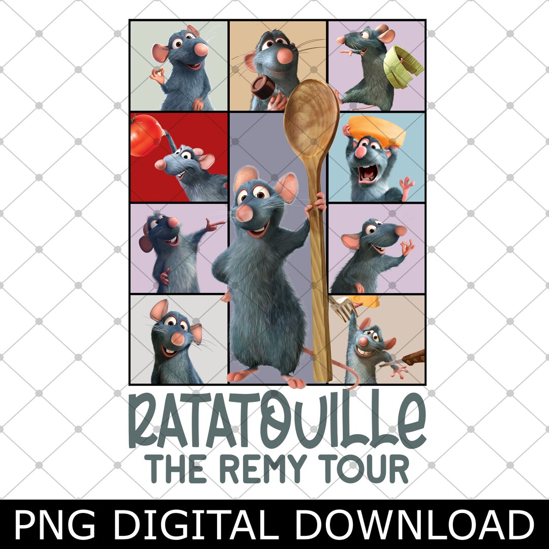 Ratatouille The Remy Tour Png, Remy Mouse Chef Jeder kann Png kochen ...