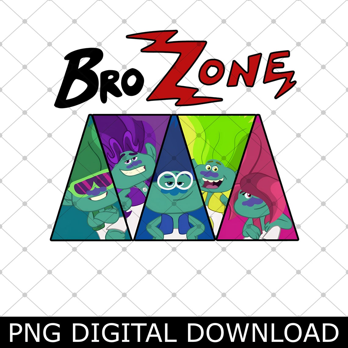 Bro Zone Trolls Band Together Movie 2023 Png, Queen Poppy Trolls Band ...