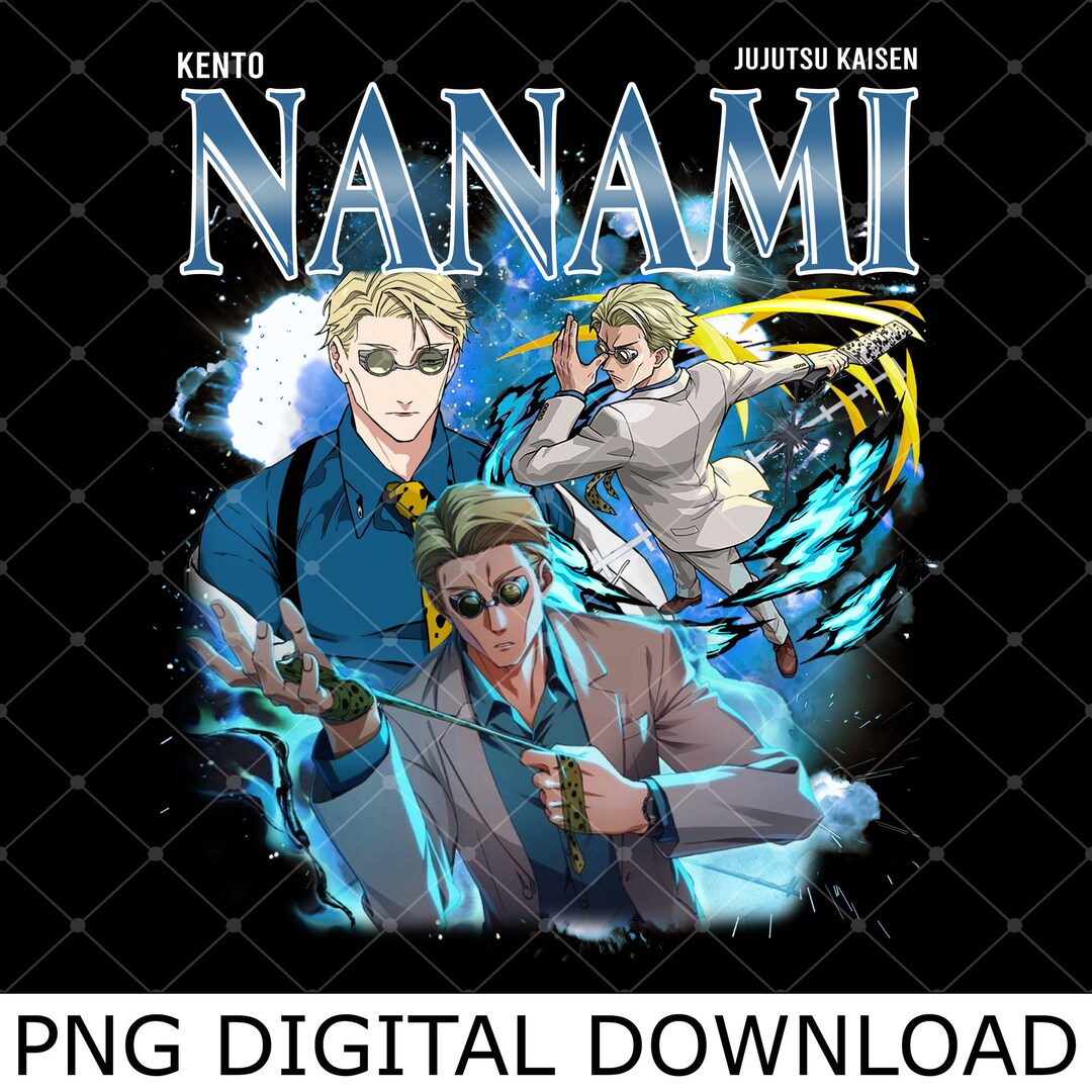 Anime Nanami Kento Vintage Png, Nanami Kento Lover Png, Anime Fan Png ...