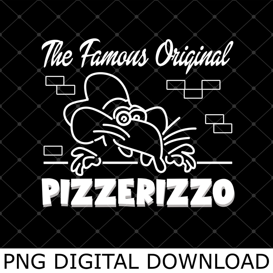 The Famous Pizzerizzo Png, Pizzerizzo Png, Muppets Rizzo Png - Etsy ...