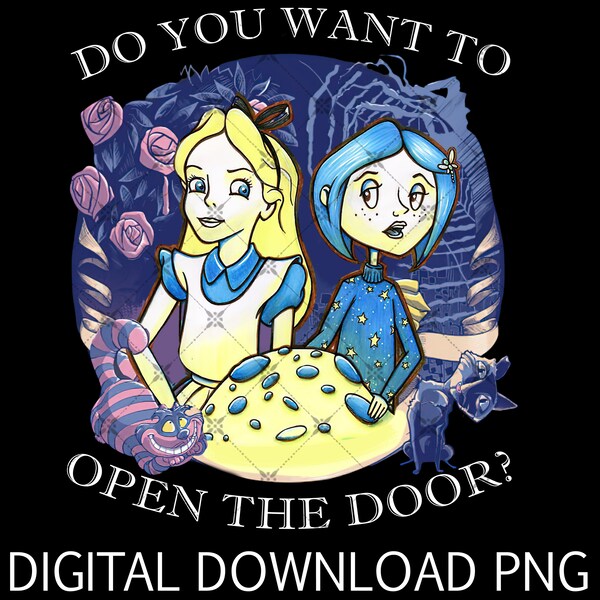 Coraline Door Decor - Etsy