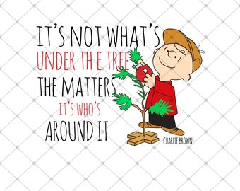 It's Not What's Under the Tree That Matters It's Who's Around It ...
