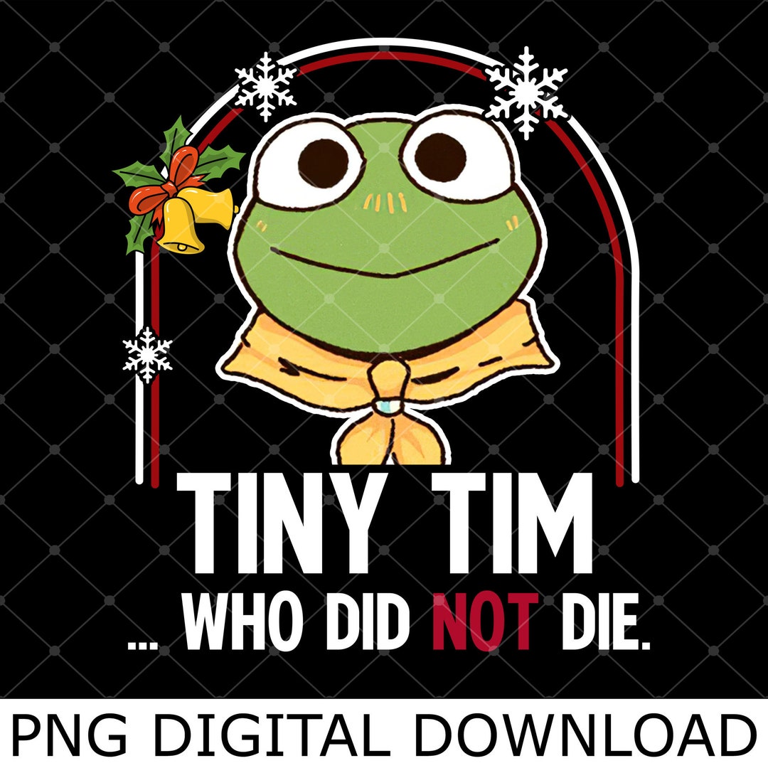 Robin the Frog Tiny Tim Who Did Not Die Png the Muppet - Etsy