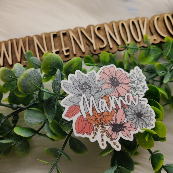 Floral Decal - Etsy