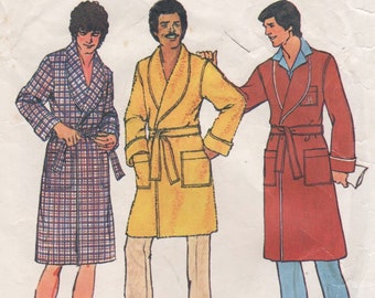 Mens robe pattern | Etsy