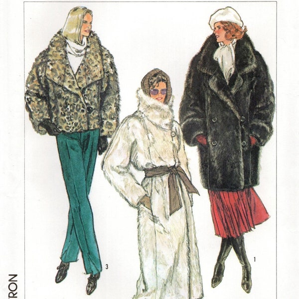 Fur Coat Pattern - Etsy