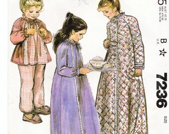 Easy Girls Nightgown Pattern - Etsy