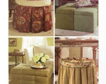 Tufted Ottoman Sewing Pattern - Etsy