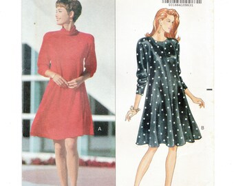 Flared Dress Pattern | Etsy