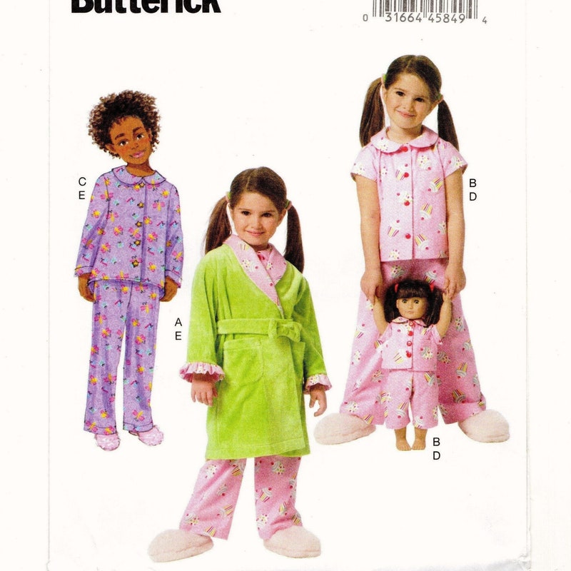 Girls Pajama Pattern - Etsy