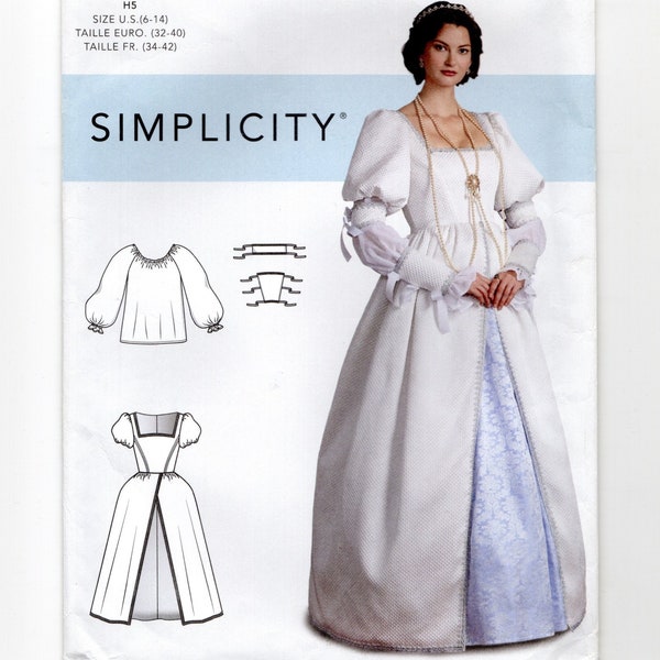 Renaissance Overdress Pattern - Etsy