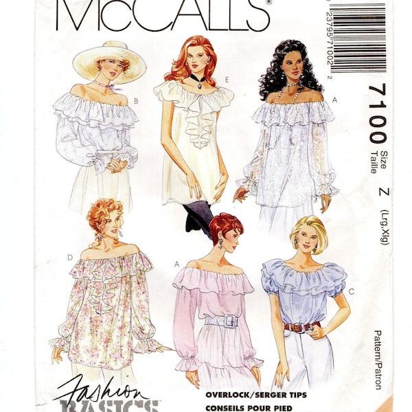 Ruffled Blouse - Etsy