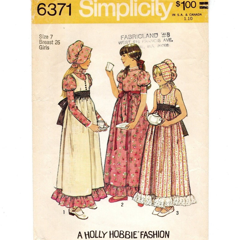 Girls Prairie Dress - Etsy