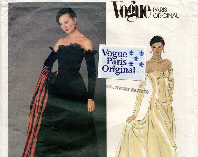 Vogue 1269 Vintage Designer Sewing Pattern by Tom and Linda - Etsy