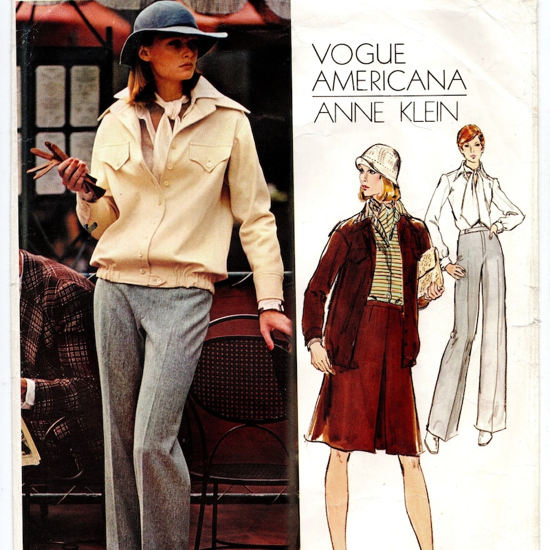Vogue Jacket Pattern - Etsy