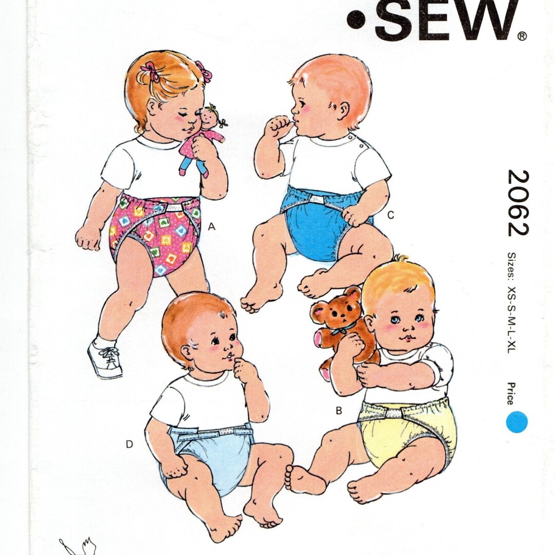 Size XS-XL Diapers and Diaper Covers for Baby & Toddler, Weight to 44 ...