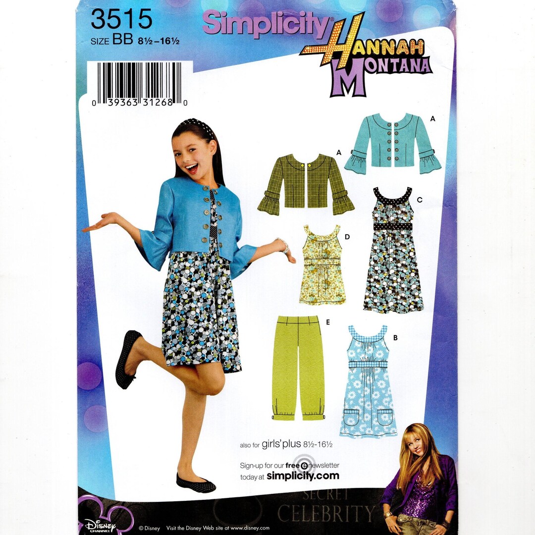 Size 8 1/2-16 1/2 Girls Plus Size Tunic or Dress W/ Cropped Jacket ...