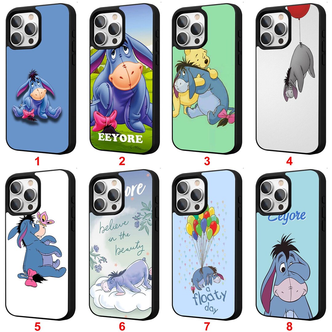 Eeyoree Donkey iPhone Case for iPhone 11 12 13 14 15 16 17 Pro Max Plus ...