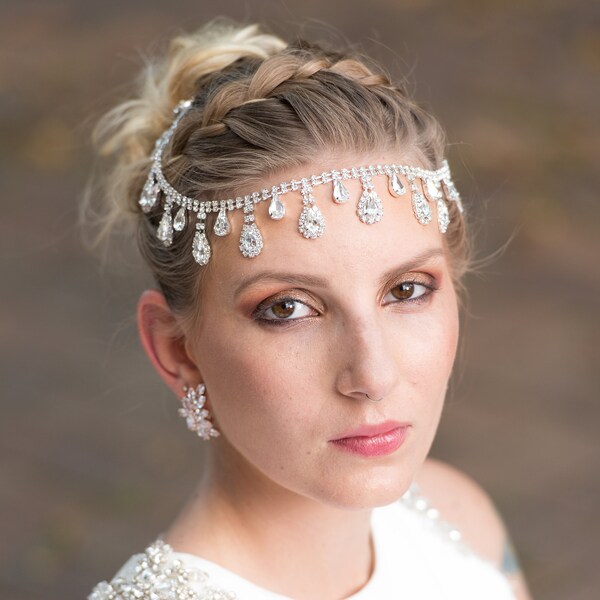 Teardrop Headpiece - Etsy