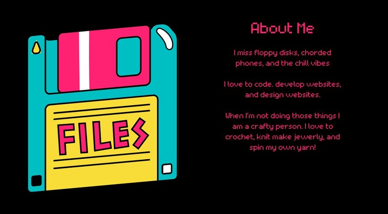 Retro 80's Themed Canva Website Template - Etsy