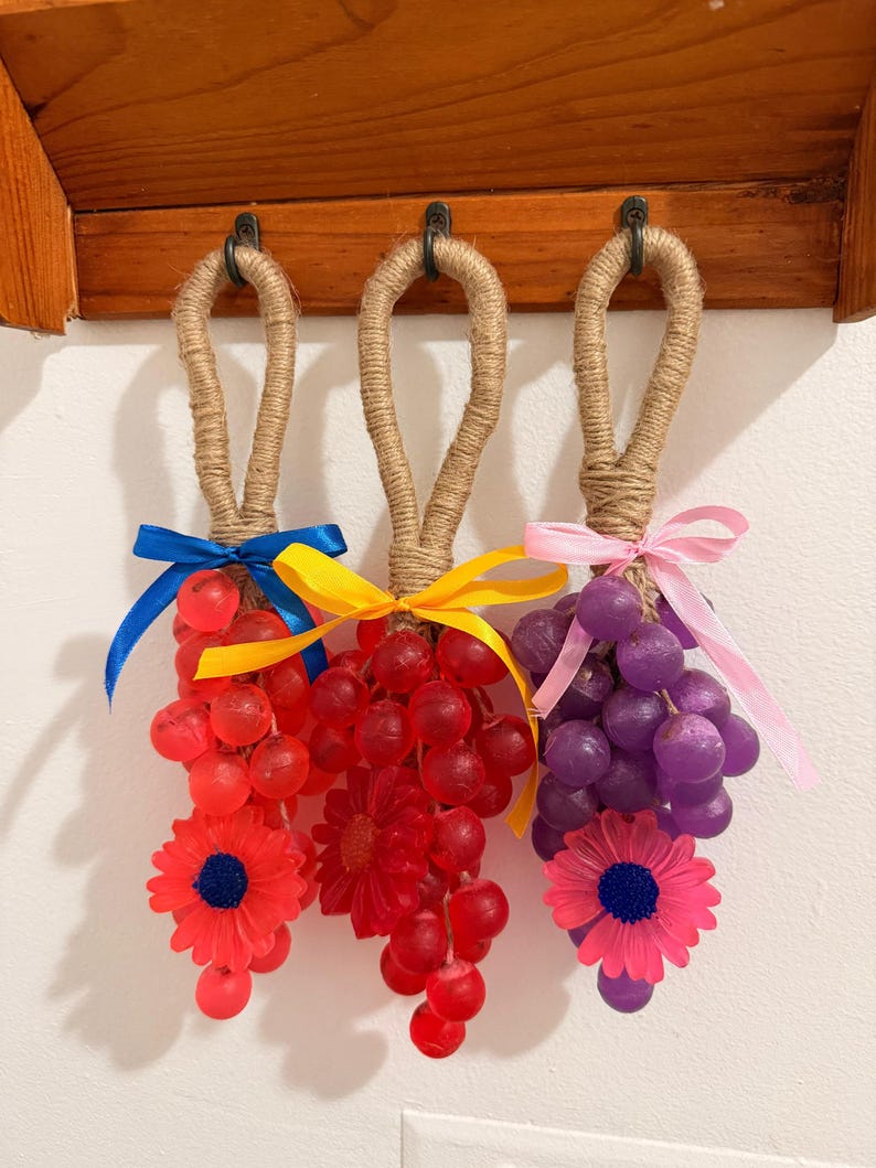 Handmade Grape Design Hand Soaps - Etsy