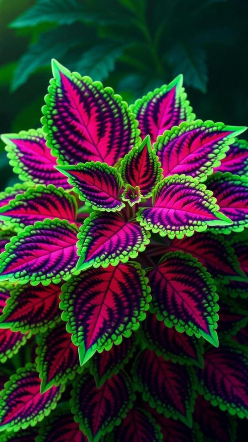 Pink Green Calathea Seeds | Beauty Garden Plant - Etsy