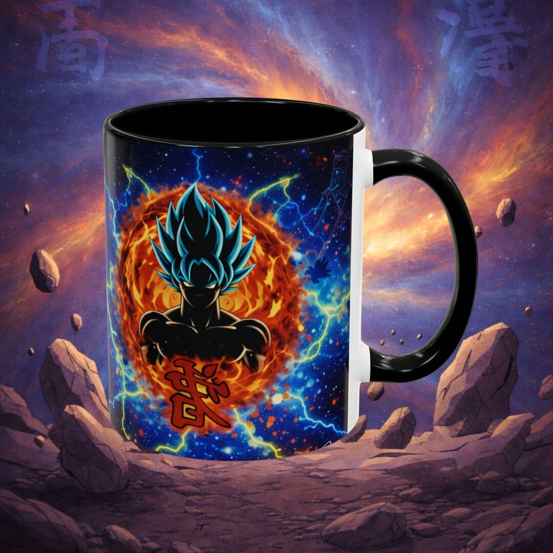 Awakened Power Anime Mug, Ultra Warrior Energy Cup, Anime Inspired ...
