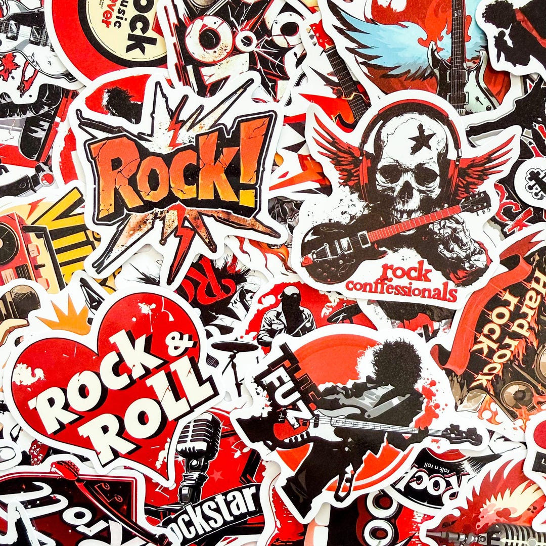 50PCS Hip Hop Stickers & Punk Sticker, Graffiti Art Sticker, Rock ...