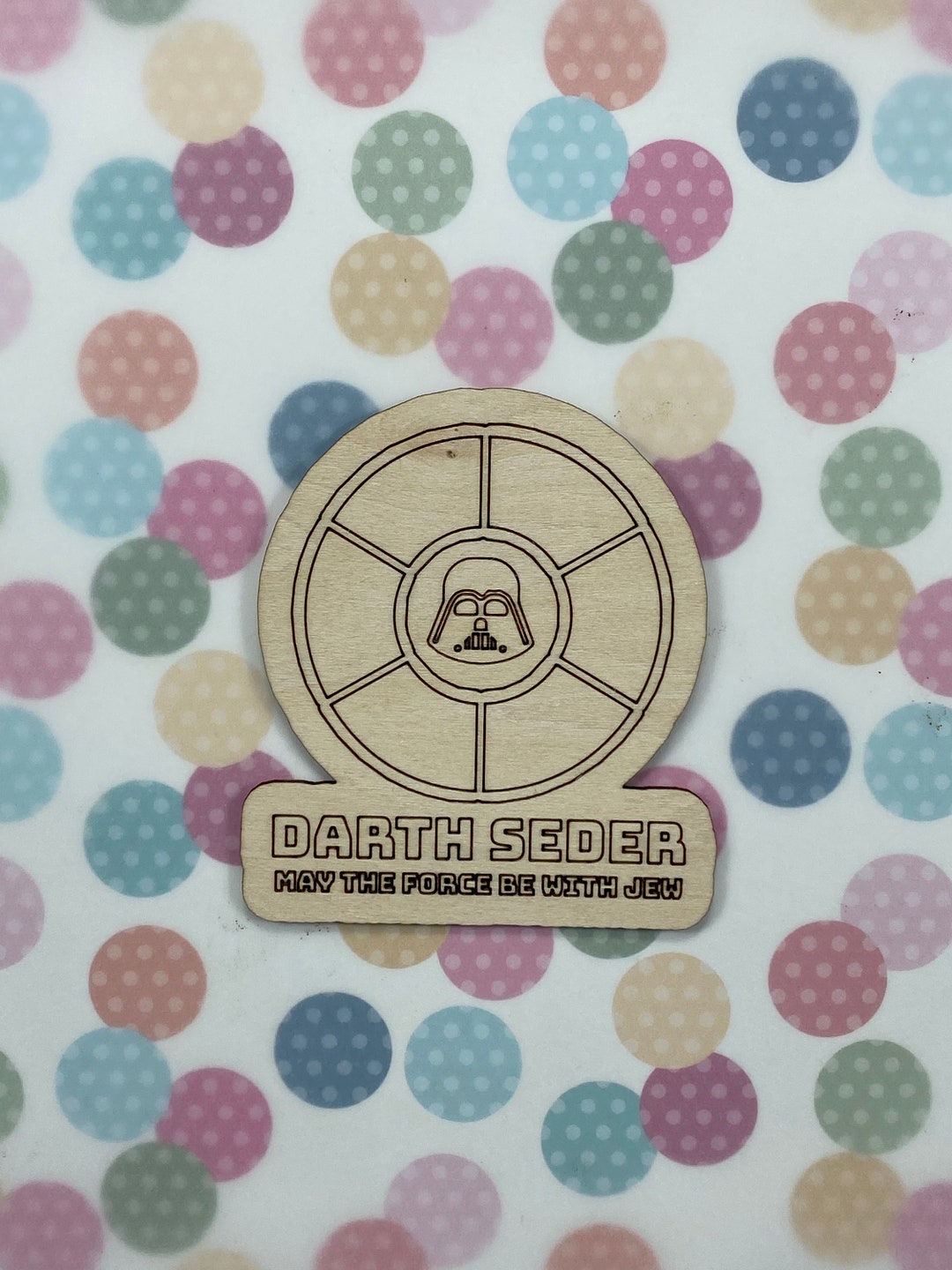 Darth Seder Wood Veneer Scrapbooking Embellishment - Etsy