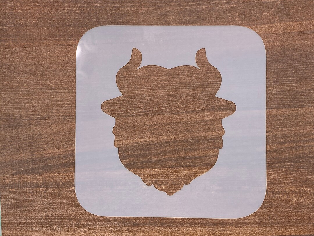 Beast Stencil - Etsy