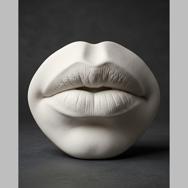 Lips Sculpture - Etsy UK