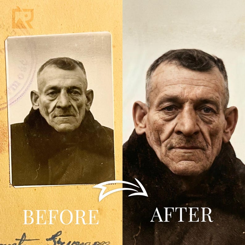 3pack, Professional Photo Restoration & Colorization Service, Restore ...