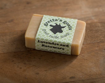 Organic Lavender Goat Milk Soap From Hand Milked Goats That Graze on ...