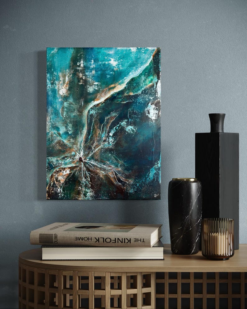 Abyssal Core From the Abyssal Collection – Deep Ocean Inspired Wall Art ...