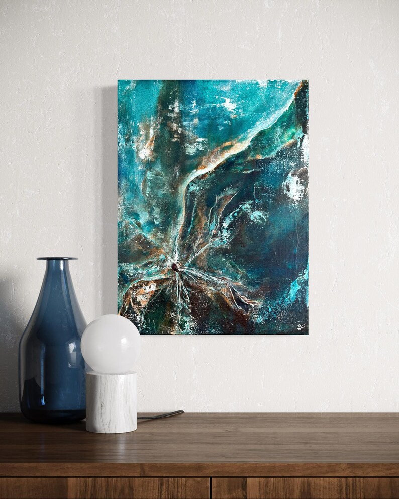 Abyssal Core From the Abyssal Collection – Deep Ocean Inspired Wall Art ...