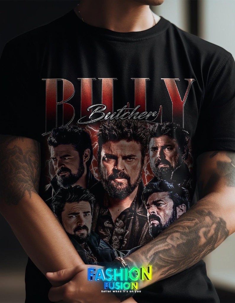 Vintage Billy Butcher Shirt Bootleg T-shirt T-Shirt Unisex Geschenk T ...