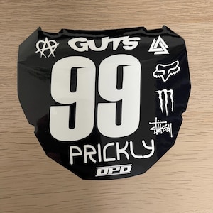 Custom ODI Plate Decals - With Avarrix Vinyl and Laminate! (express for ...