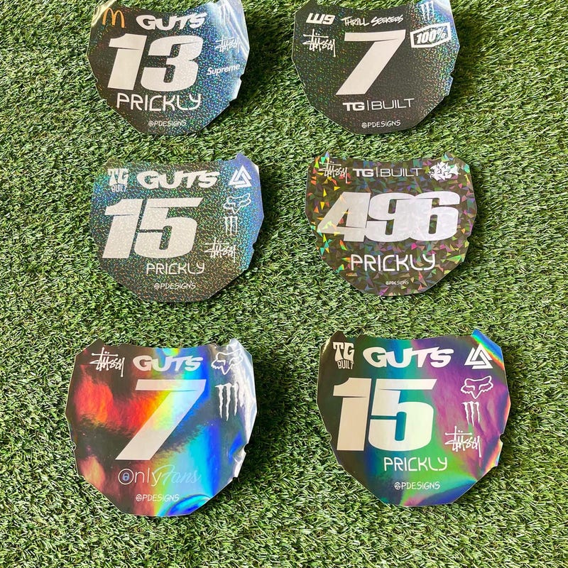 Custom Odi Plate Stickers - Etsy Australia