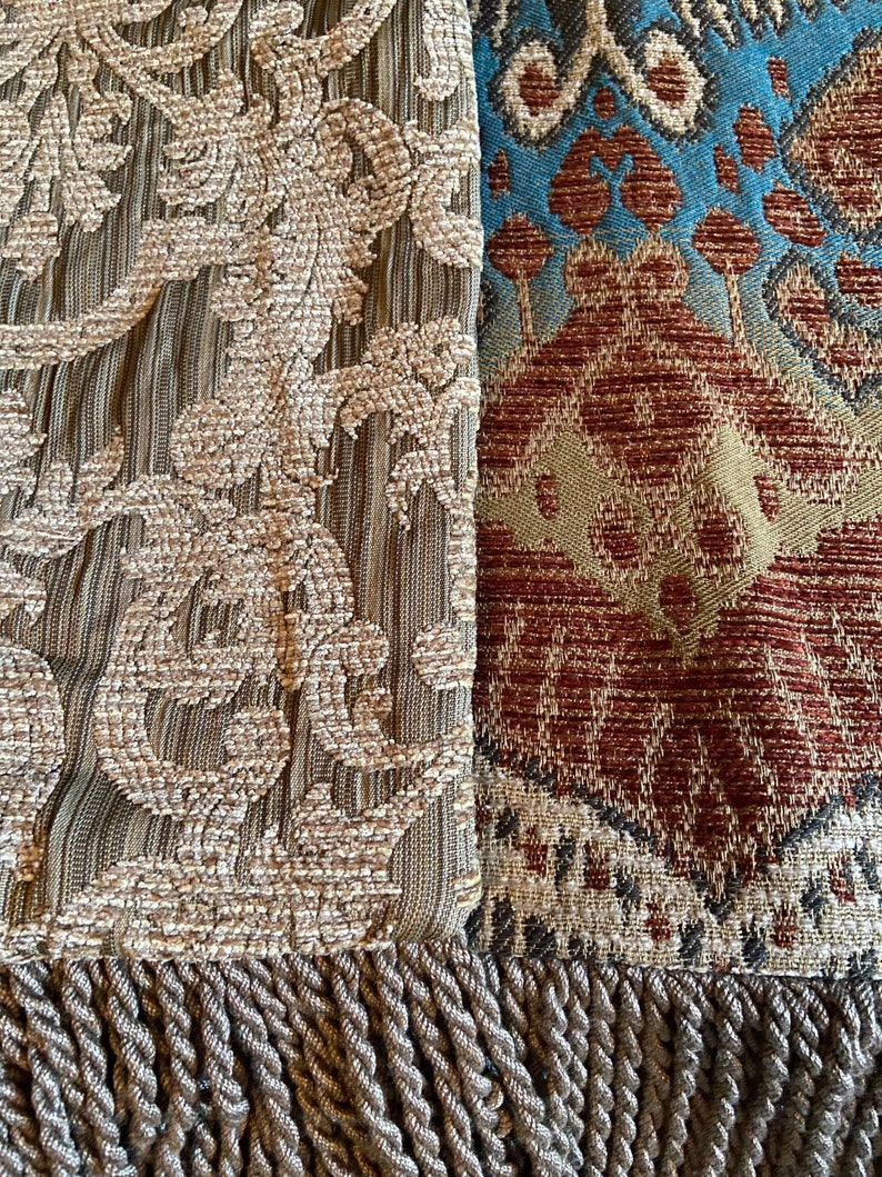 Ikat Moroccan Throw Blanket Plush Heavy Throws Designer - Etsy