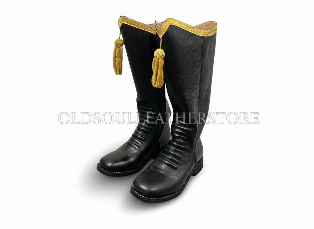 Handmade Leather Hessian Boots – Civil War, Reenactment - Etsy