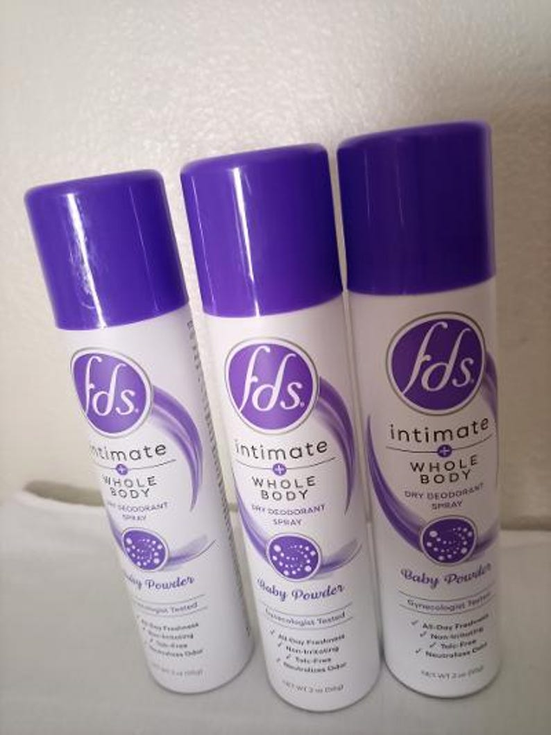 Fds Intimate Whole Body Dry Deodorant - Etsy