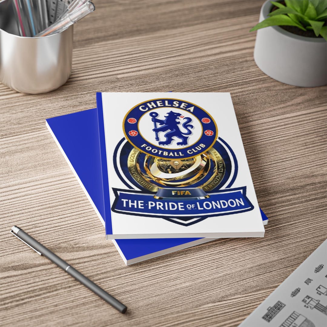 Chelsea Football Club Pride of London Notebook | Softcover A5 - Etsy