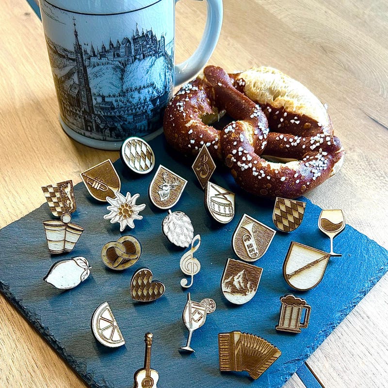 Tracht hutanstecker - Etsy.de