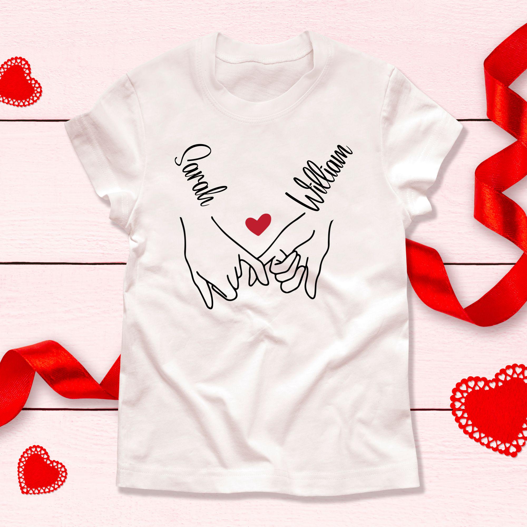 Holding Hands SVG Bundle, Couple Silhouette Cut Files (digital Download ...