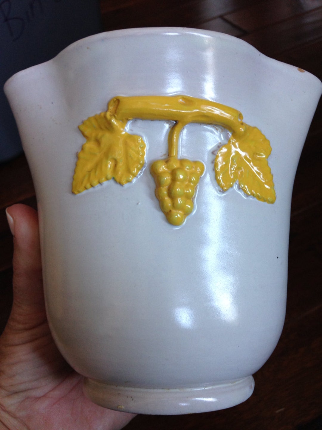 Vintage Italian Vase Factory Marked Ugo Zaccagnini 1937-1950's - Etsy