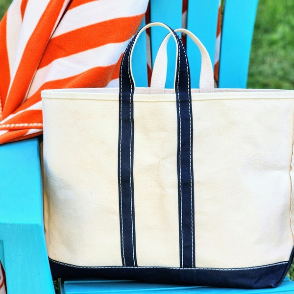 Monogrammed Ll Bean Tote Bag - Etsy